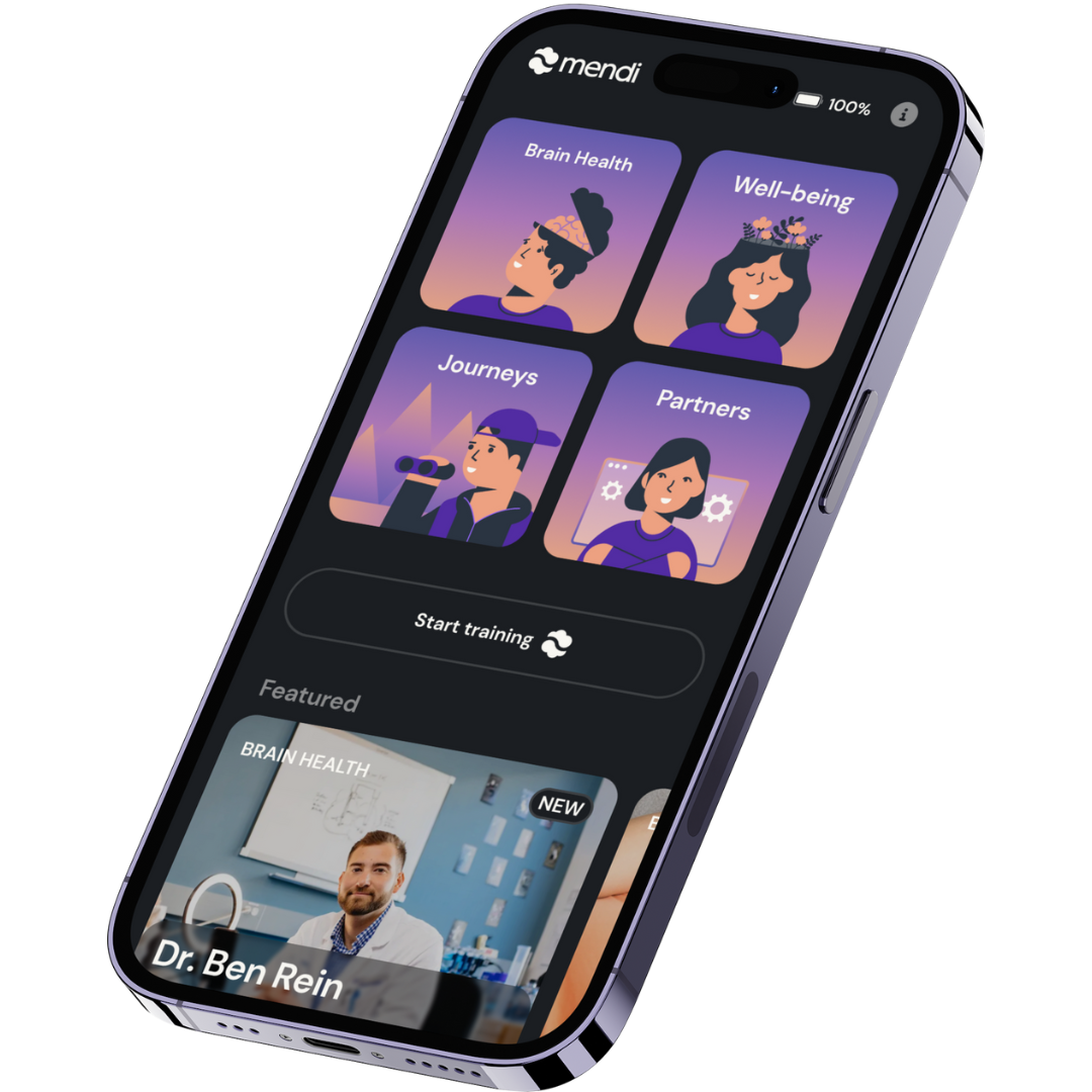 Mendi.io - Better focus, better performance.